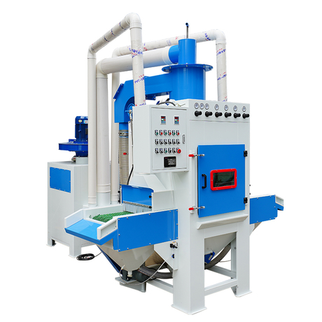 Automatic Conveyor Sandblaster for Small Parts - Buy automatic ...